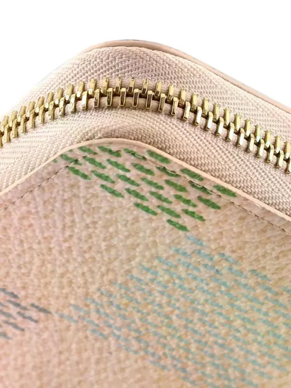 LOUIS VUITTON Zippy Wallet Limited Edition Damierlicious Giant Small Wallets