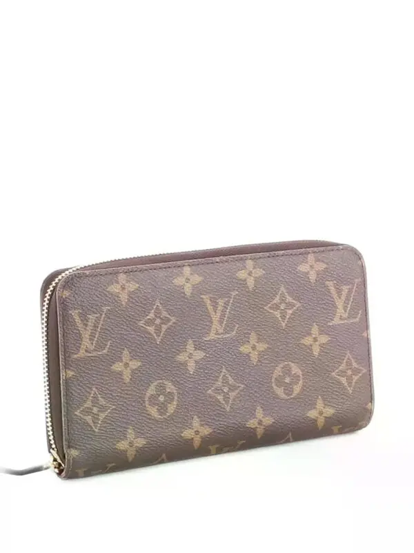 LOUIS VUITTON Zippy Wallet Monogram Canvas Small Wallets