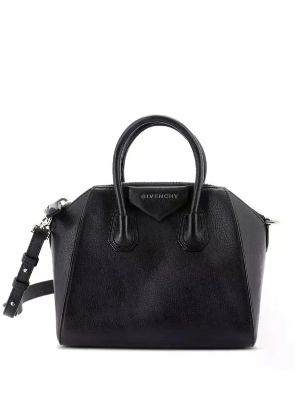 Givenchy Antigona Bag Leather Mini Crossbody Bag - Black