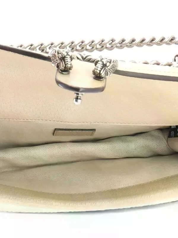 Gucci Dionysus Bag Gg Coated Canvas With Leather Small Shoulder Bag