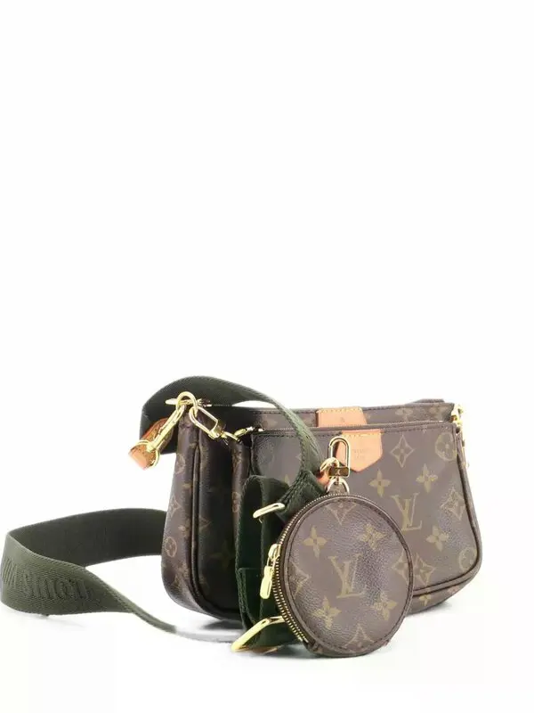 LOUIS VUITTON Multi Pochette Accessoires Monogram Canvas Crossbody Bag