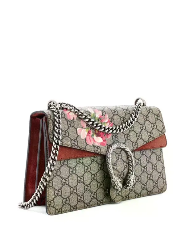 Gucci Dionysus Bag Blooms Print Gg Coated Canvas Small Shoulder Bag