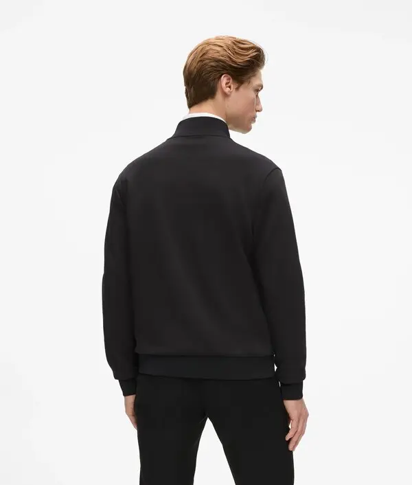 Karl Lagerfeld Zip-up Metallic Trim Jacket