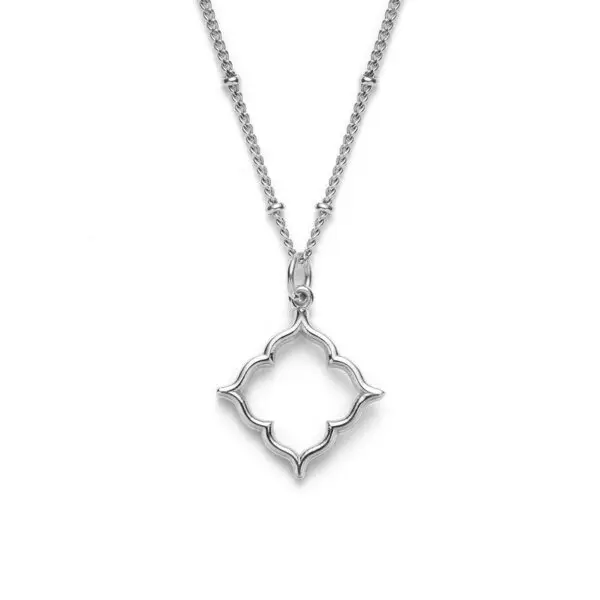 WITH LOVE DARLING Community Necklace - Silver