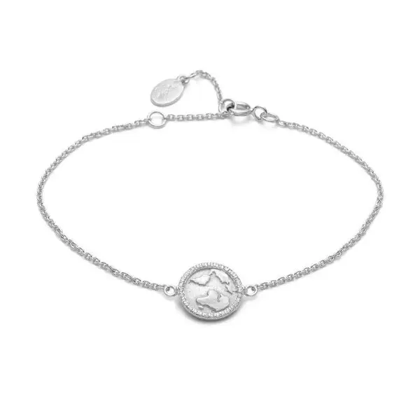 WITH LOVE DARLING Earth Bracelet - Silver