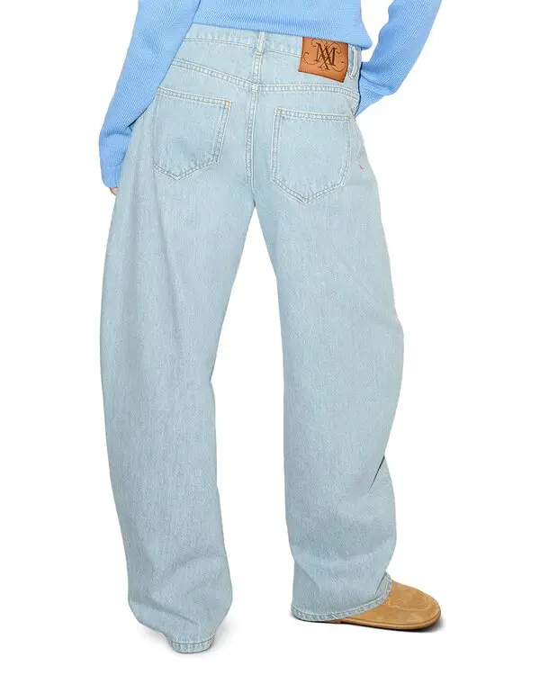 Max & Co. Mcocandtore Mid Rise Barrel Leg Jeans