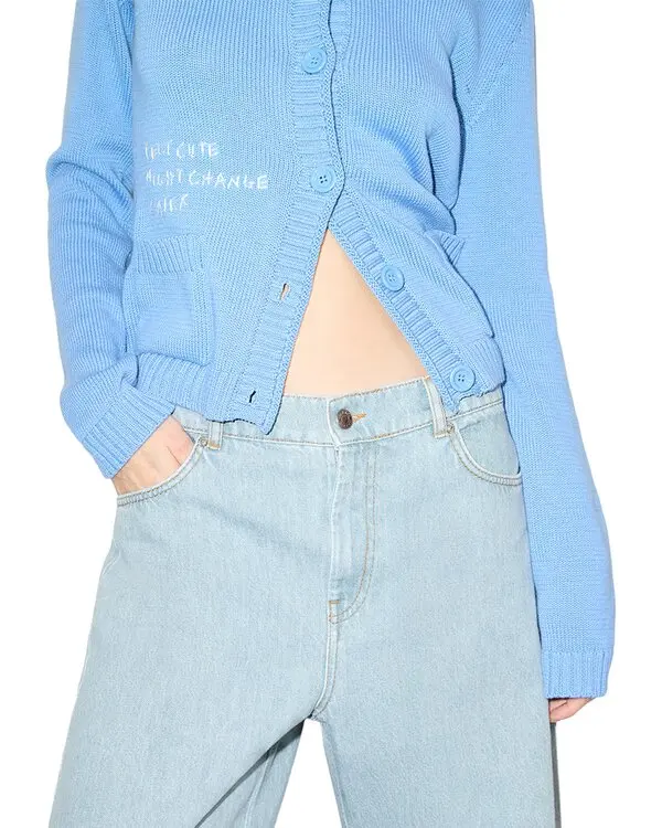 Max & Co. Mcocandtore Mid Rise Barrel Leg Jeans