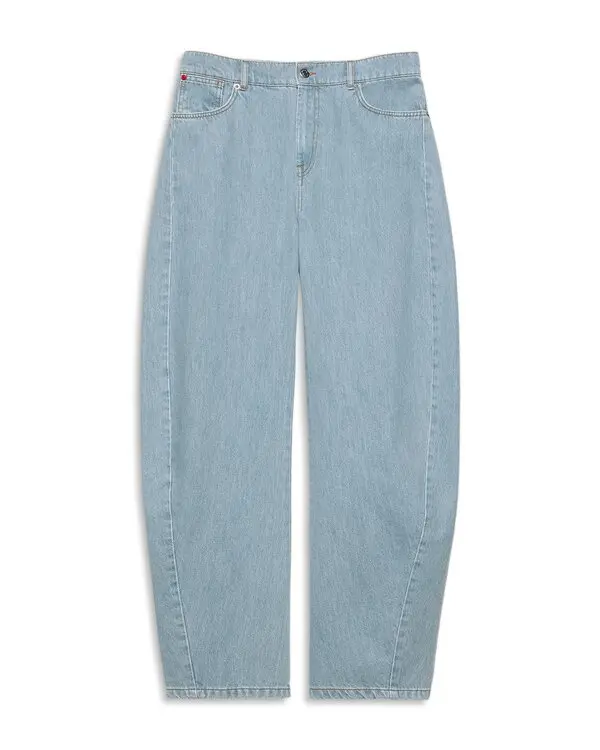 Max & Co. Mcocandtore Mid Rise Barrel Leg Jeans