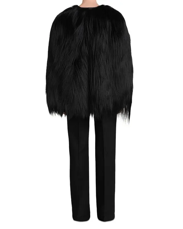 FRAME The Low Wool Pinstripe Trousers