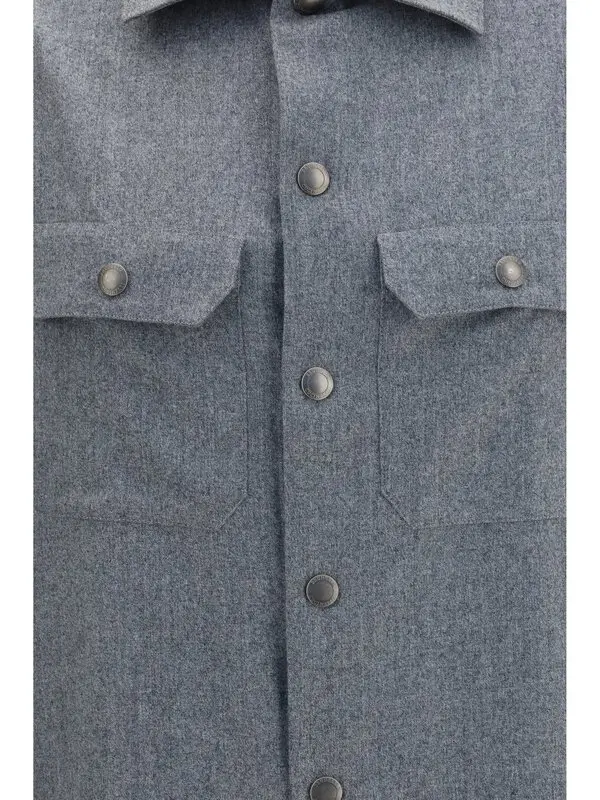 Brunello Cucinelli Virgin Wool Shirt