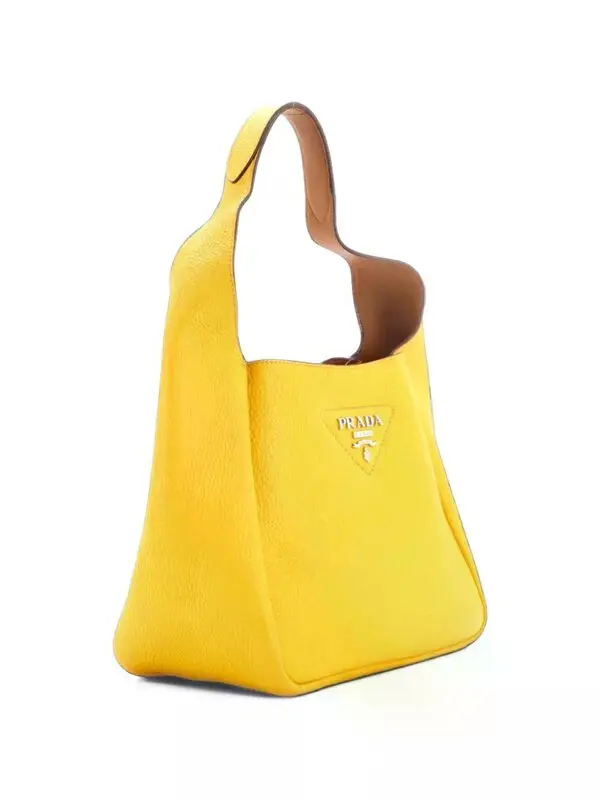 Prada Dynamique Vitello Daino Small Hobo Bag