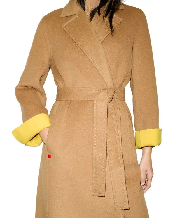 Max & Co. Longrundbl Double Faced Wool Long Coat