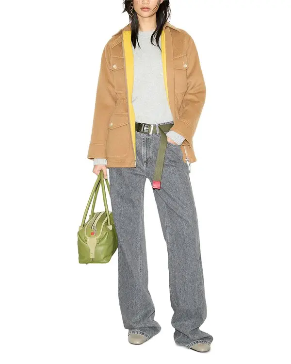 Max & Co. Leva Wool Collared Short Coat
