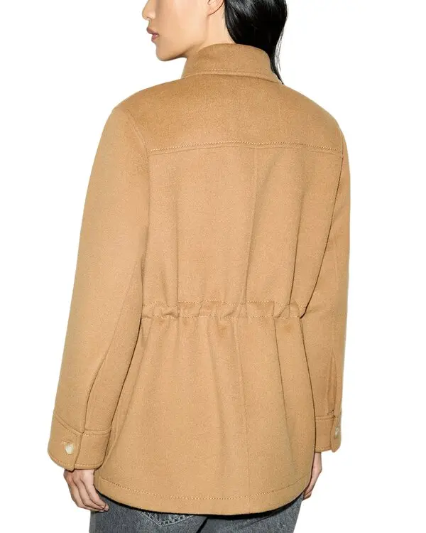 Max & Co. Leva Wool Collared Short Coat