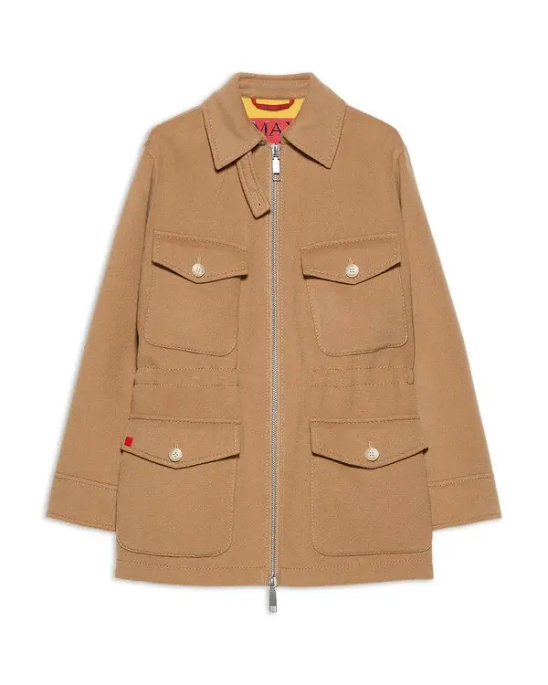 Max & Co. Leva Wool Collared Short Coat