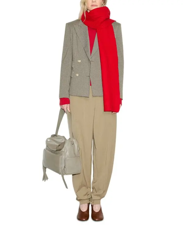 Max & Co. Mcabaccano Fisherman Knit Wool Scarf