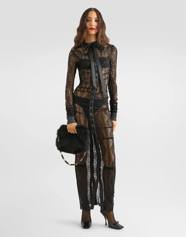 Dolce & Gabbana Chantilly Lace Dress