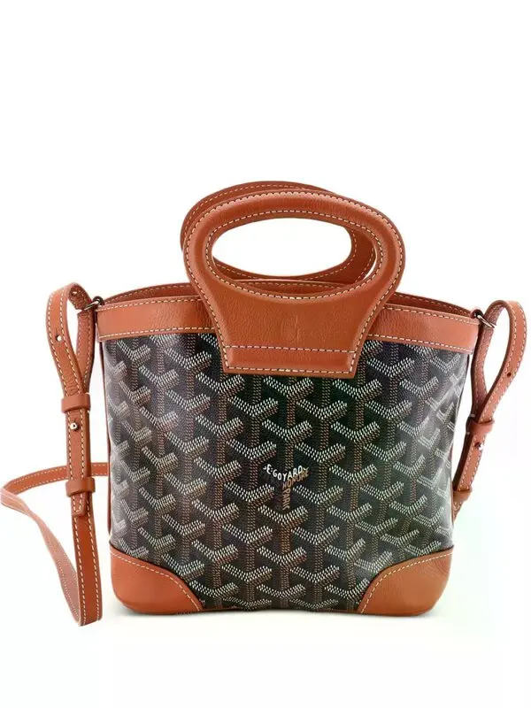 Goyard Beluga Bag Coated Canvas Mini Tote Bag - Brown