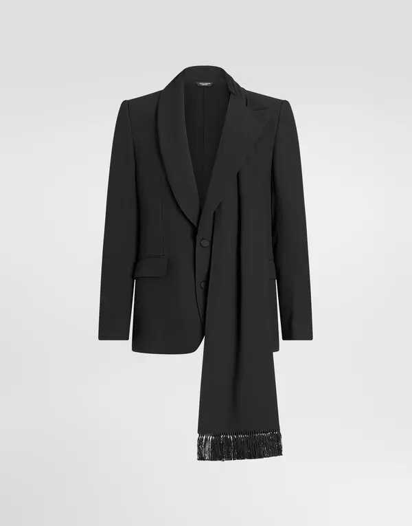 Dolce & Gabbana Sicilia Single-breasted Cady Jacket