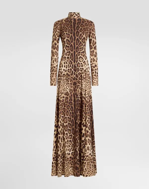 Dolce & Gabbana Leo- Charmeuse Dress - Print