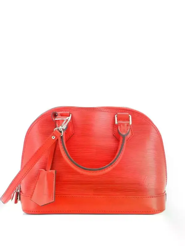 LOUIS VUITTON Alma Handbag Epi Leather Bb Satchel