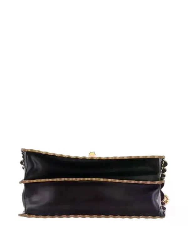 Fendi Kan I Bag Leather Medium Shoulder Bag