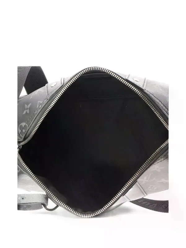 LOUIS VUITTON City Keepall Bag Reverse Monogram Eclipse Canvas Crossbody Bag