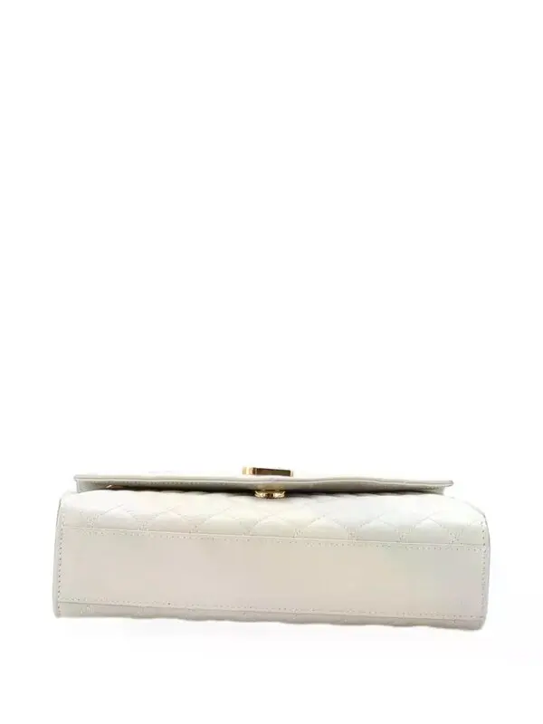 Saint Laurent Classic Monogram Envelope Satchel Mixed Matelasse Leather Medium Shoulder Bag