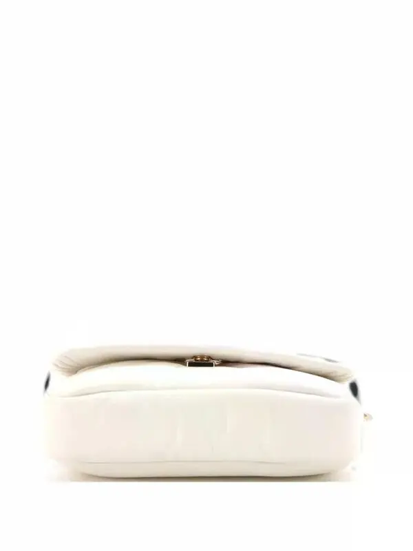 Gucci Gg Milano Top Handle Bag Leather Mini Shoulder Bag