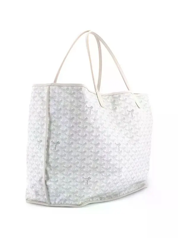 Goyard Anjou Reversible Coated Canvas Gm Tote Bag - White