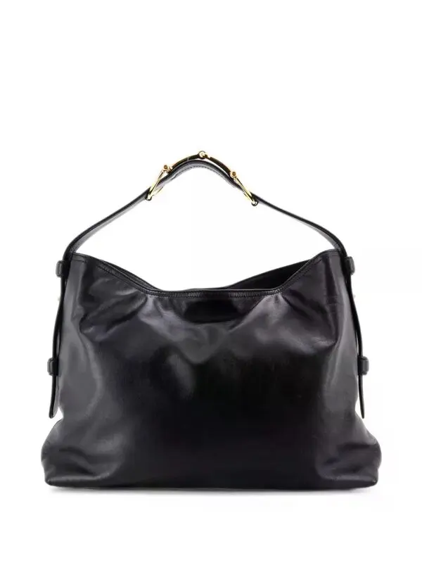 Gucci Beatrix Horsebit Leather Medium Tote Bag