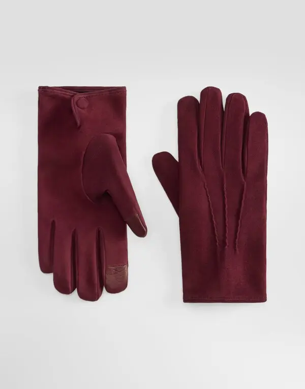 Dolce & Gabbana Suede Gloves - Multicolor