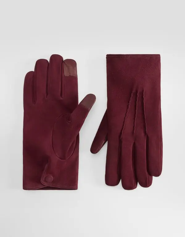 Dolce & Gabbana Suede Gloves