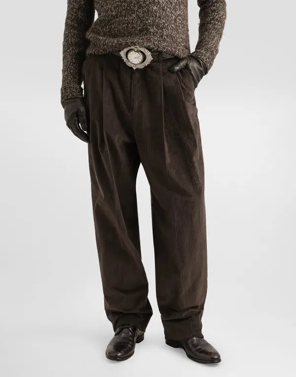 Dolce & Gabbana Velvet Trousers