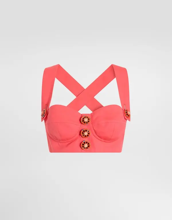 Dolce & Gabbana Cotton Top - Orange