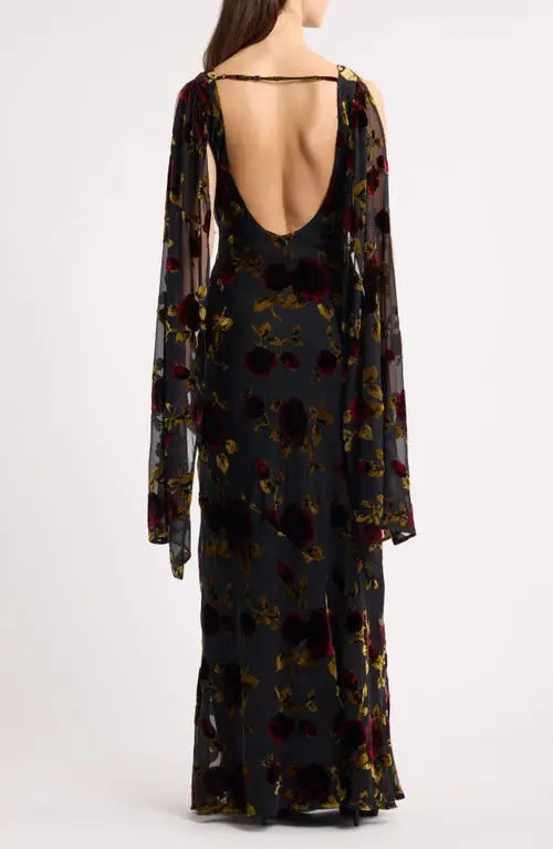 Lulus Archer Scarf Sleeveless Gown
