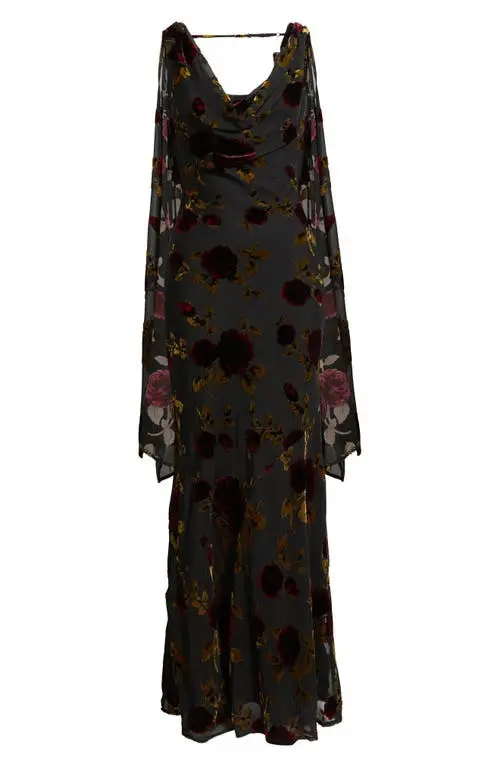 Lulus Archer Scarf Sleeveless Gown