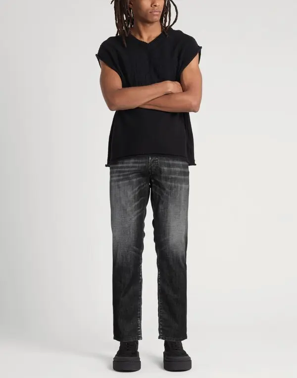 Dsquared2 Jeans Size Cotton, Elastane, Cow Leather