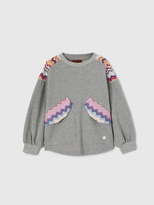 Missoni Cotton-blend Crewneck Sweatshirt