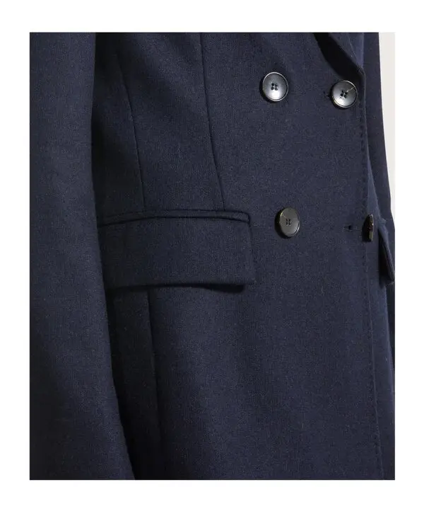 Seventy Double-breasted Wool Blazer