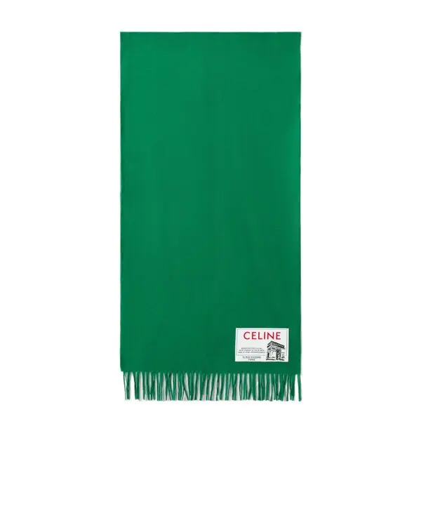 Celine Cashmere Wool Scarf