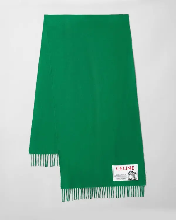 Celine Cashmere Wool Scarf