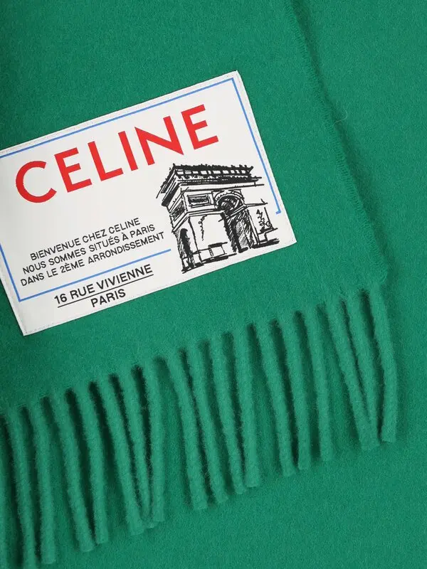 Celine Cashmere Wool Scarf