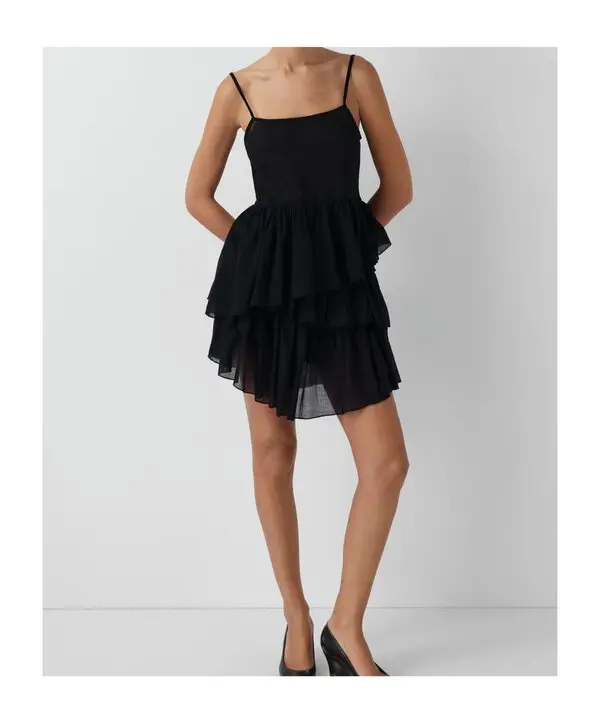 Gimaguas Joan Ruffled Mini Skirt