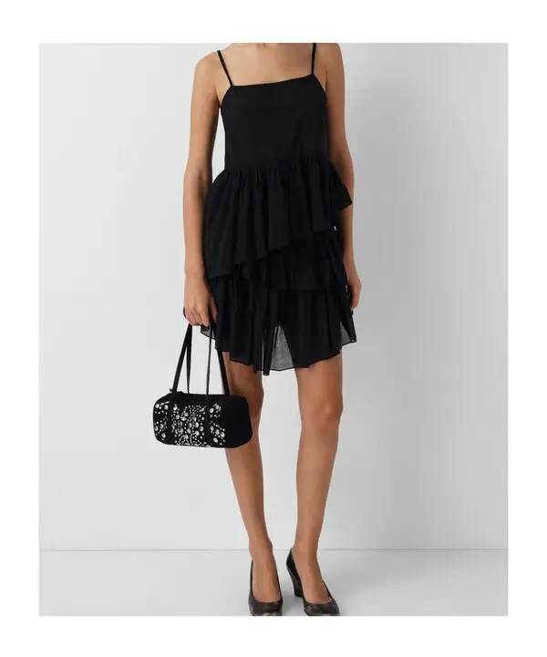 Gimaguas Joan Ruffled Mini Skirt
