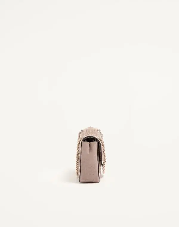 Valentino Garavani Rockstud Spike Medium Suede Shoulder Bag