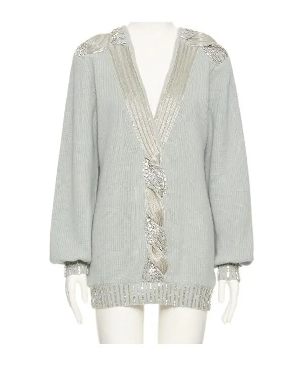 Valentino Garavani Long-sleeve Knit Top - White