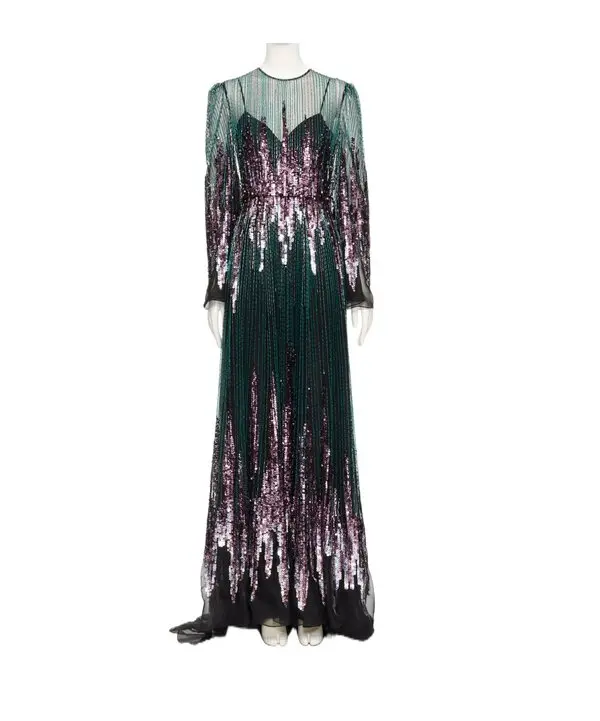 Valentino Garavani Long-sleeved Dress