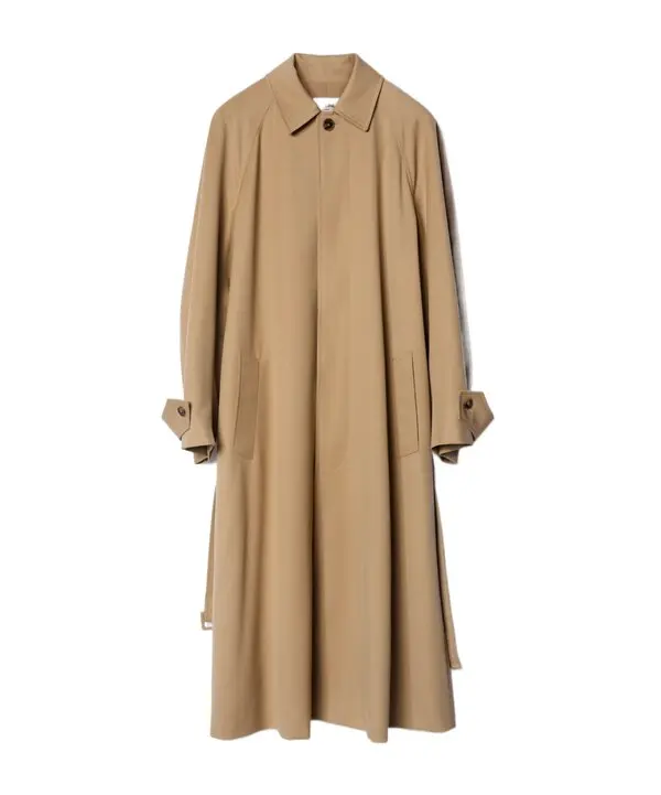 Celine Fluid Balmacan In Gabardine