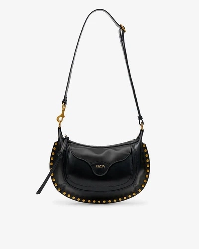 Isabel Marant Étoile Moon Studded Shoulder Bag - Black